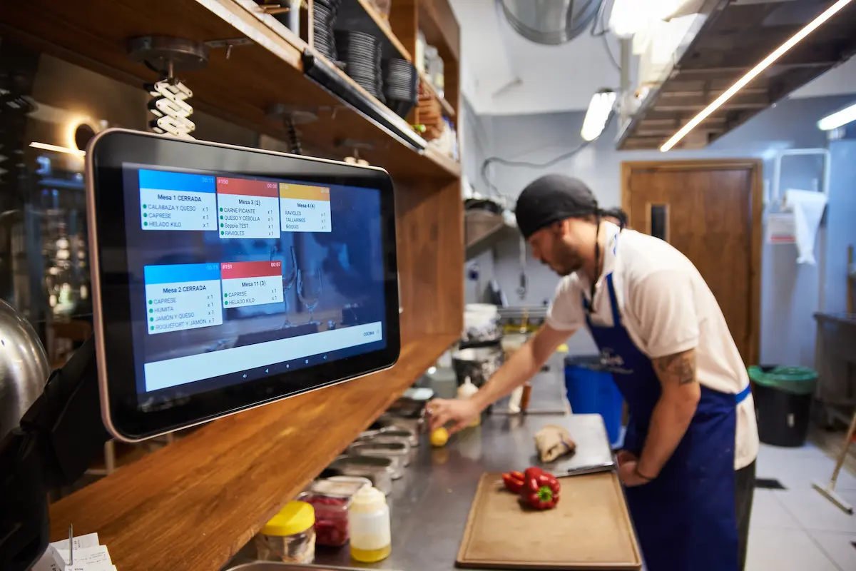 Bistro Cocina, monitor de pedidos de la cocina I Bistrosoft